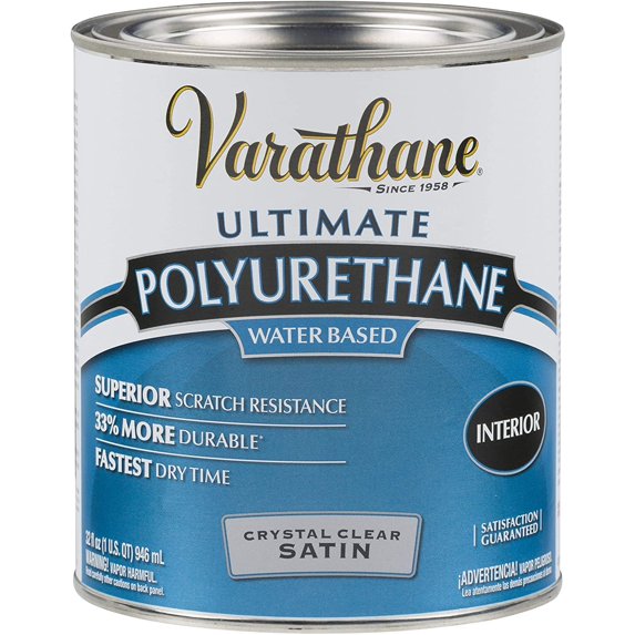 Varathane Ultimate Polyurethane Satin - Durable Water-Based Finish ...