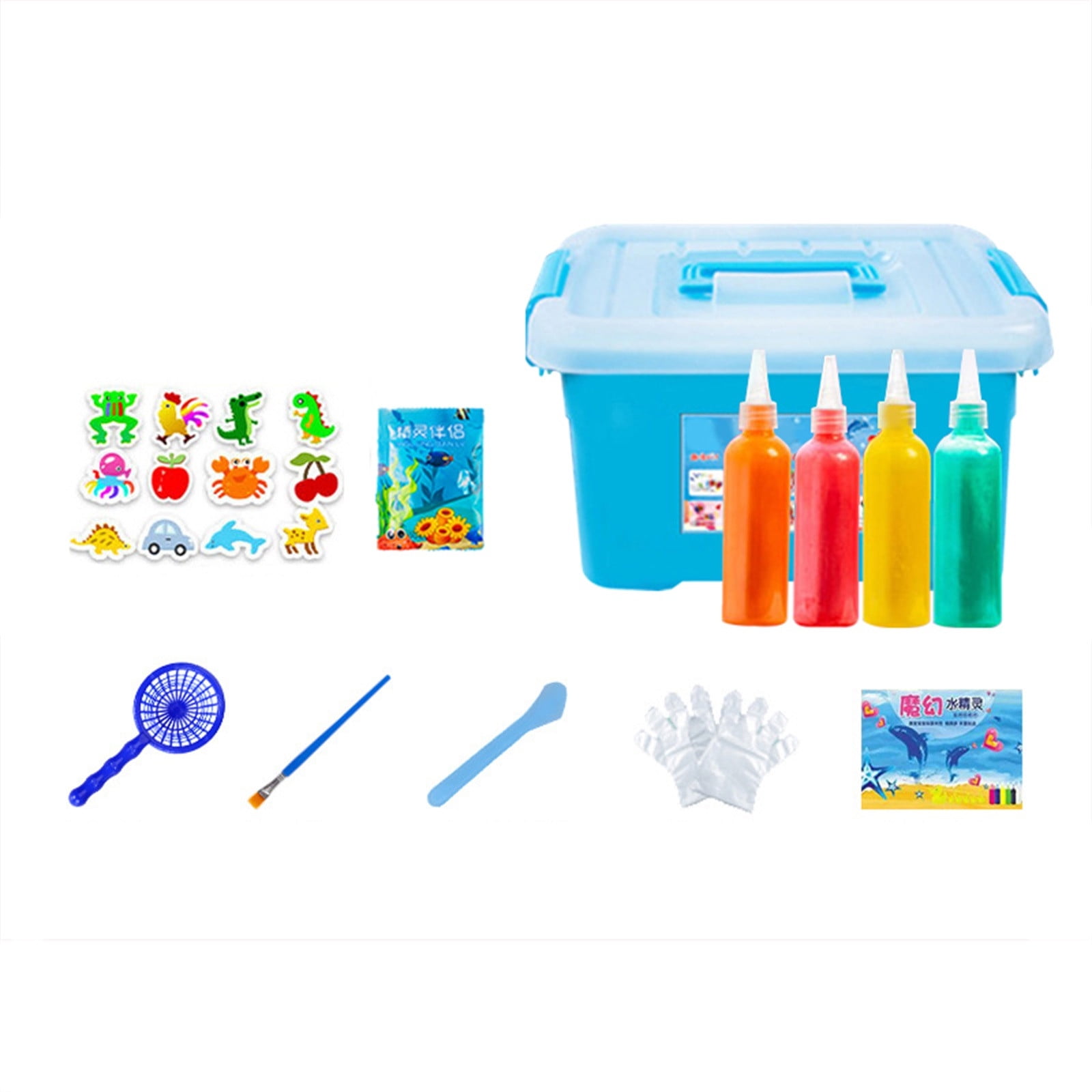 Gifts For Kids Water Beads Kit for Kids Children's Ocean DIY Colloid ...