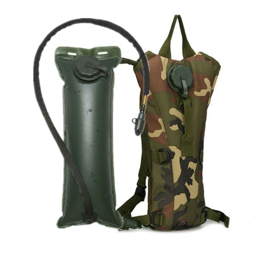 Water Bladder Hydration 3L Water Storage Bag with Camo Color Backpack ...