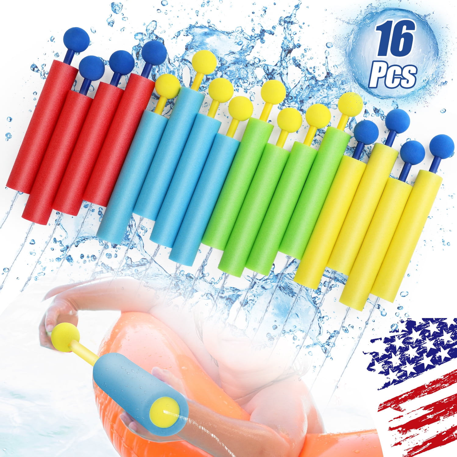 Water Blaster for Kids Outdoor Water Toys Pool Toys Water Squirter for ...