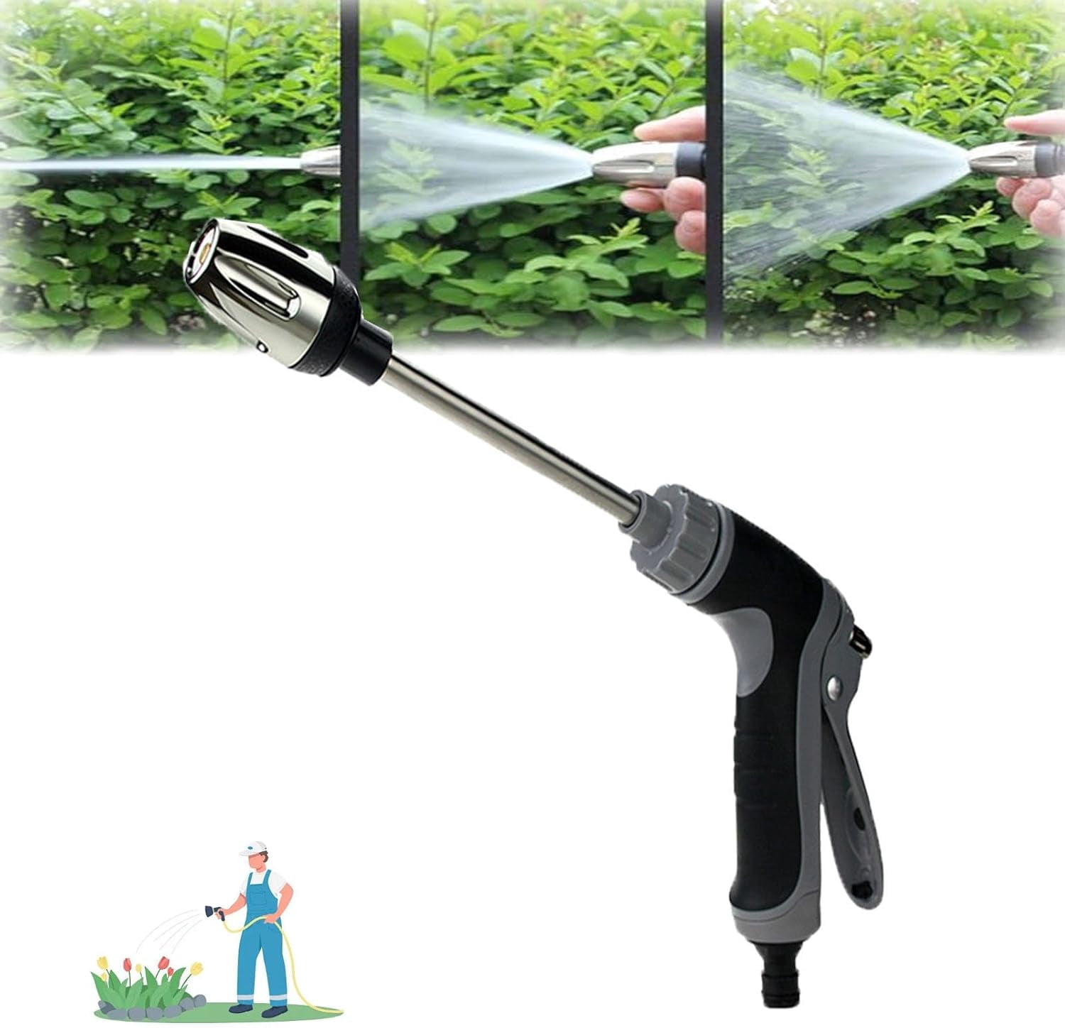 Water Bliss Pressure Washer, 2025 Upgraded Water High Pressure Hose ...