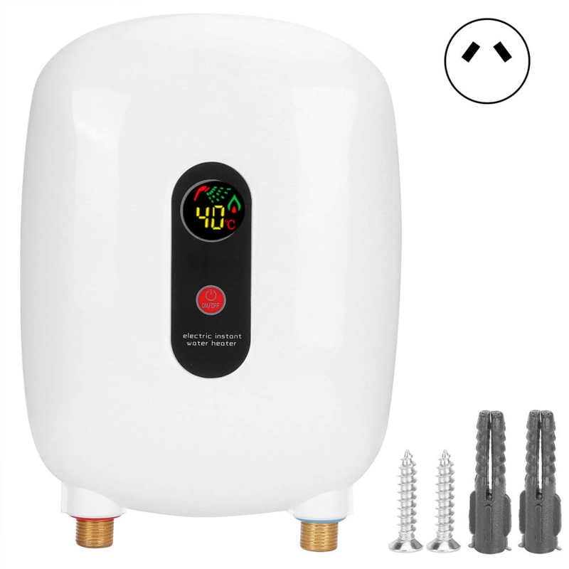 Water Boiler Electric Hot Water Heater Water Heating Tankless Heater ...