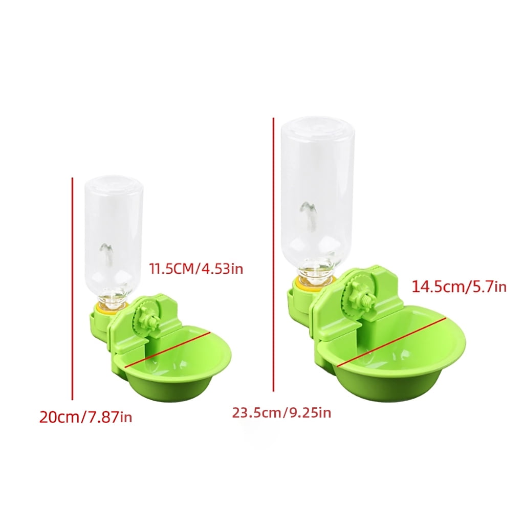 Water Bottle 8.5oz 17oz Hanging Automatic Water Dispenser Leak Water ...