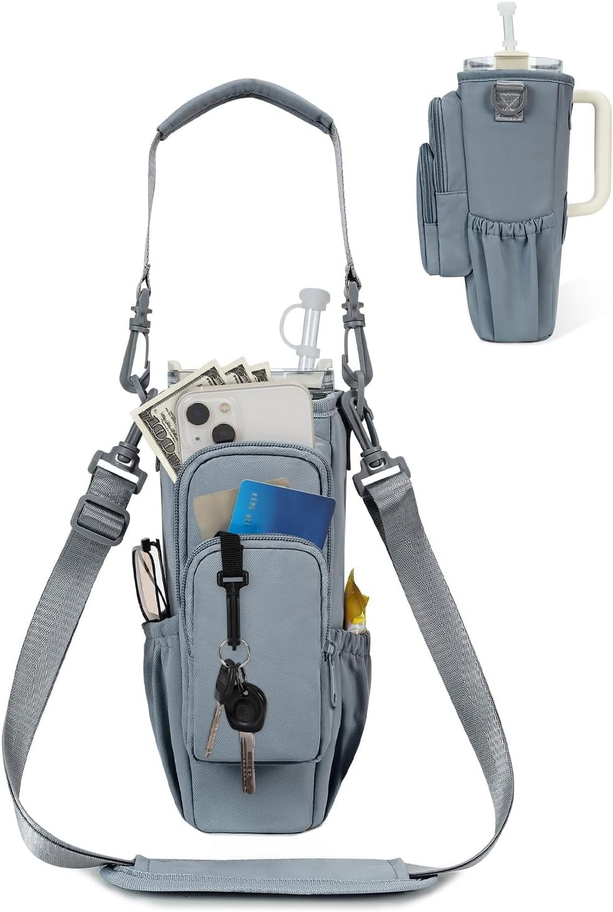 Water Bottle Carrier Bag with Phone Pocket for Stanley Brumate era 40oz ...
