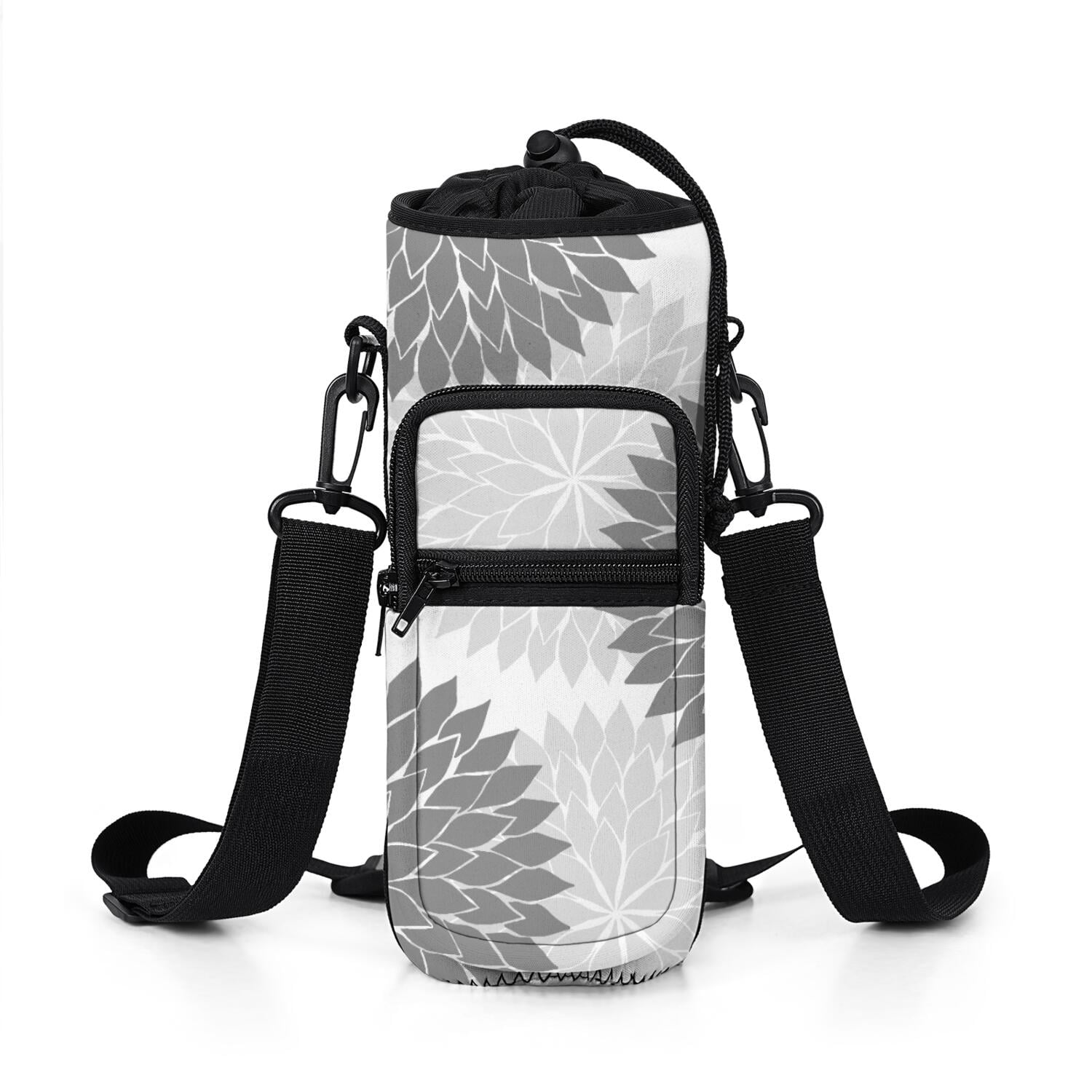 Water Bottle Carrier Holder Sling Bag Sleeve 25/32/40/64 Oz Floral ...