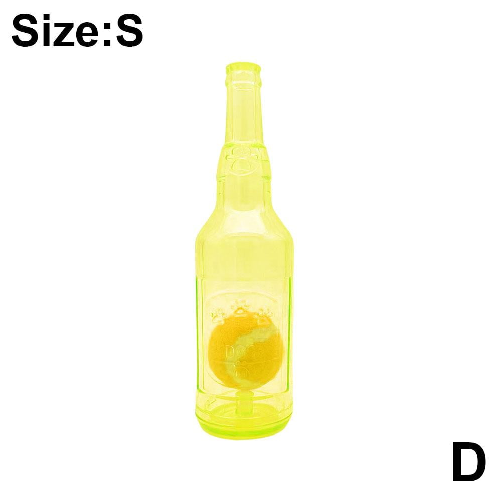 Water Bottle Cruncher Dog Water Toy, Bottle Chew Toys, Rubber Bottle ...
