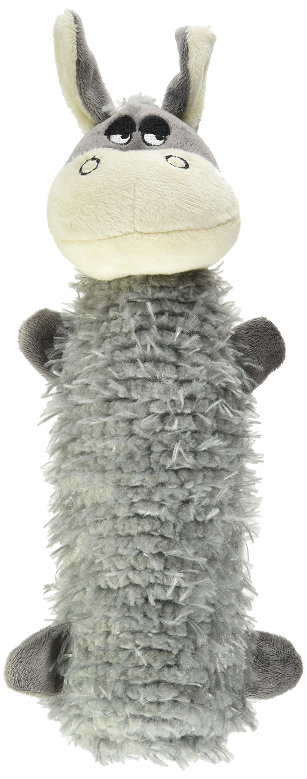Scoochie Pet Debbie Donkey Water Bottle Dog Toy, 11 in., Durable ...