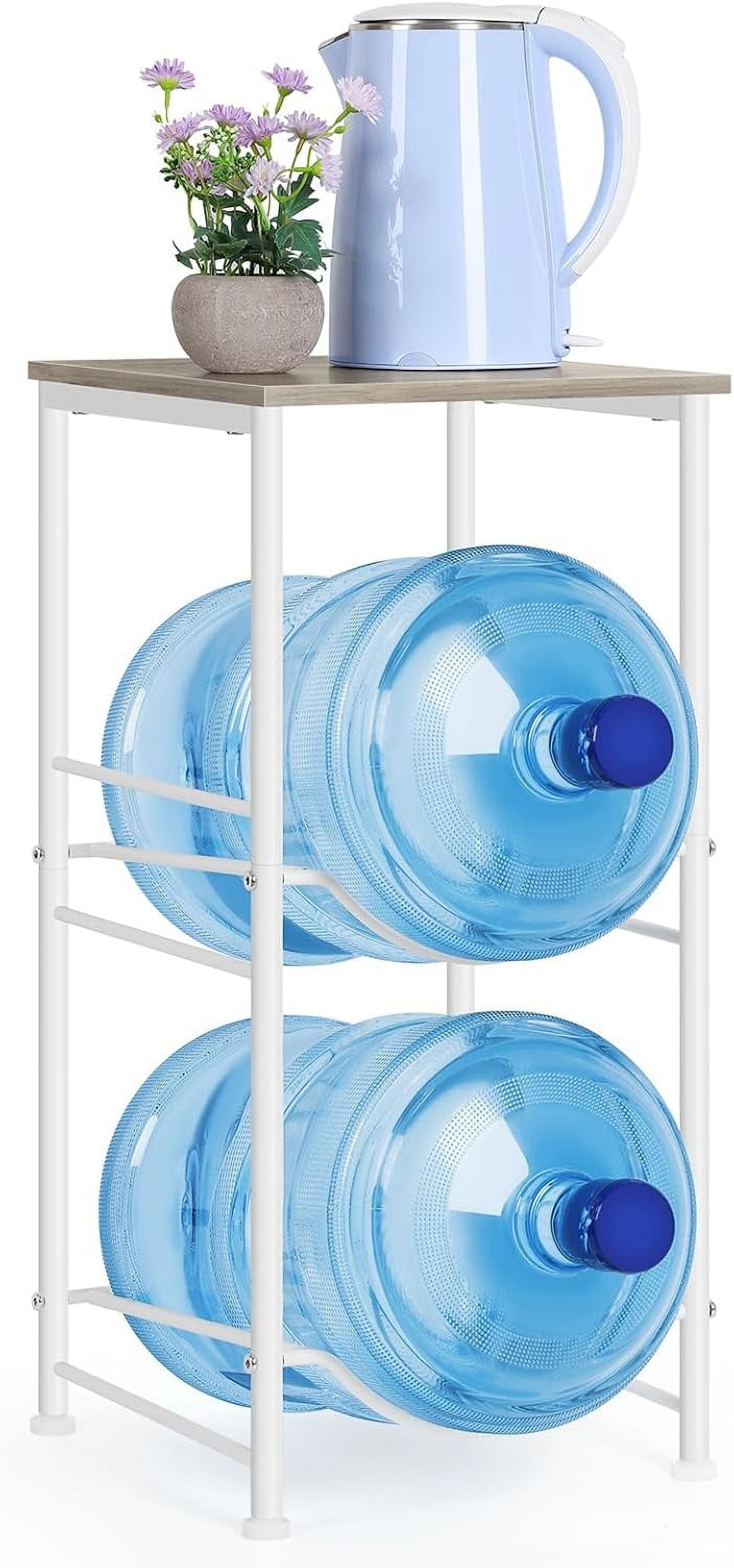 Water Bottle Holder Organizer 5 Gallon Water Jug Holder with Top ...