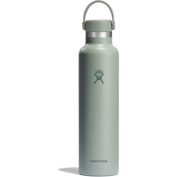 Water Bottle - Insulated Stainless Steel - Non Spill, Leakproof in 24 ...