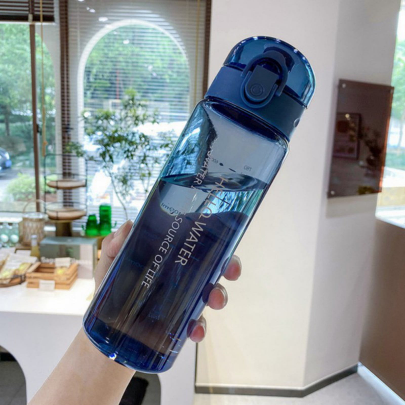 Water Bottle, Leakproof BPA and Toxic Free, Motivational Water Bottle ...