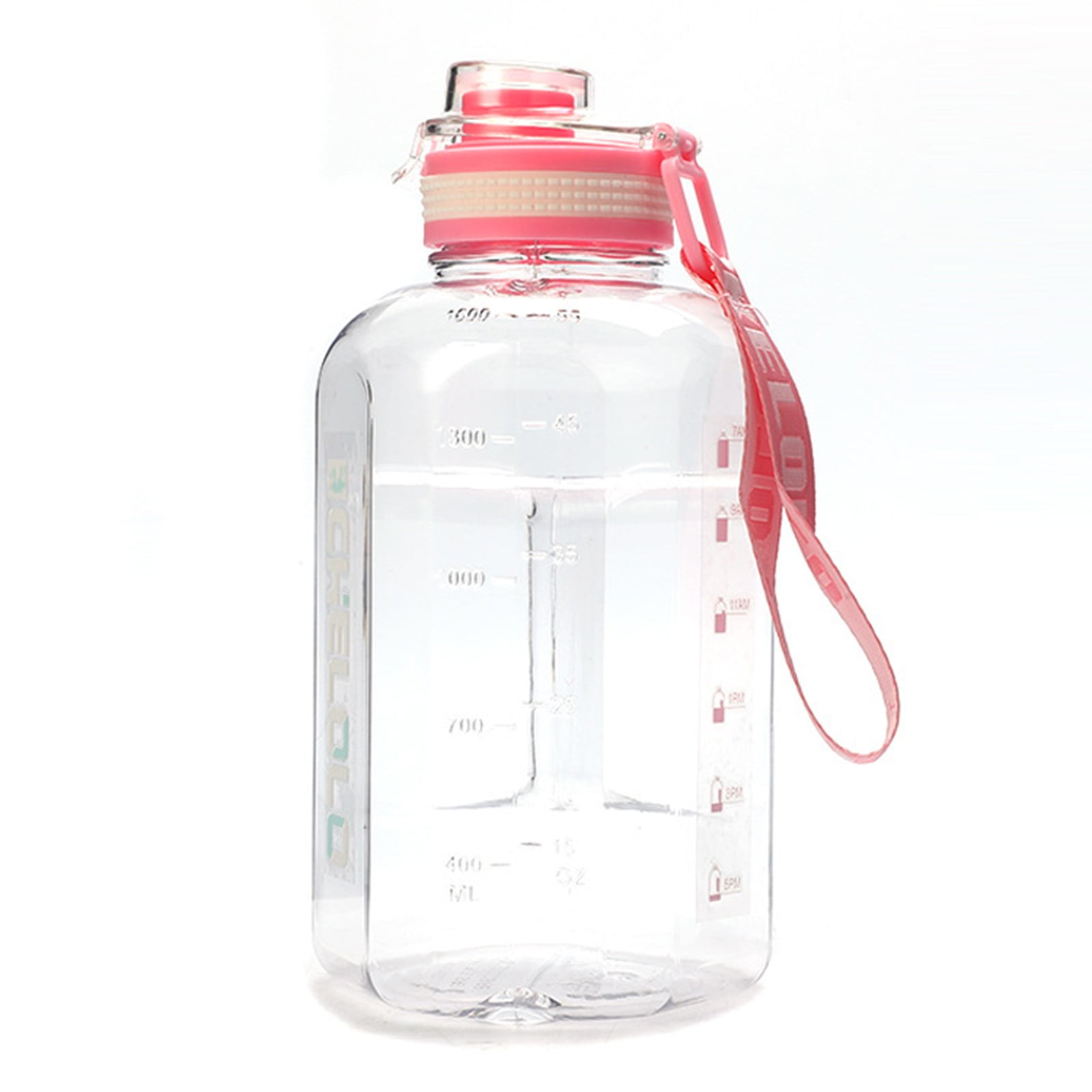 Water Bottle with Lid,Large Capacity Plastic Waters Jug,Leakproof Water ...