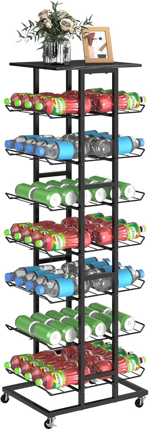 Water Bottle Organizer, Bottled Water Holder, Free Standing Water ...