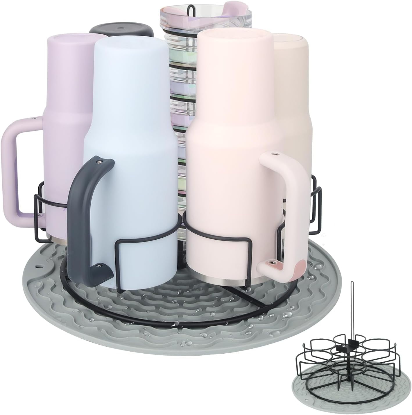 Water Bottle Organizer for Stanley Cup 20oz 30oz 40oz Tumbler with ...