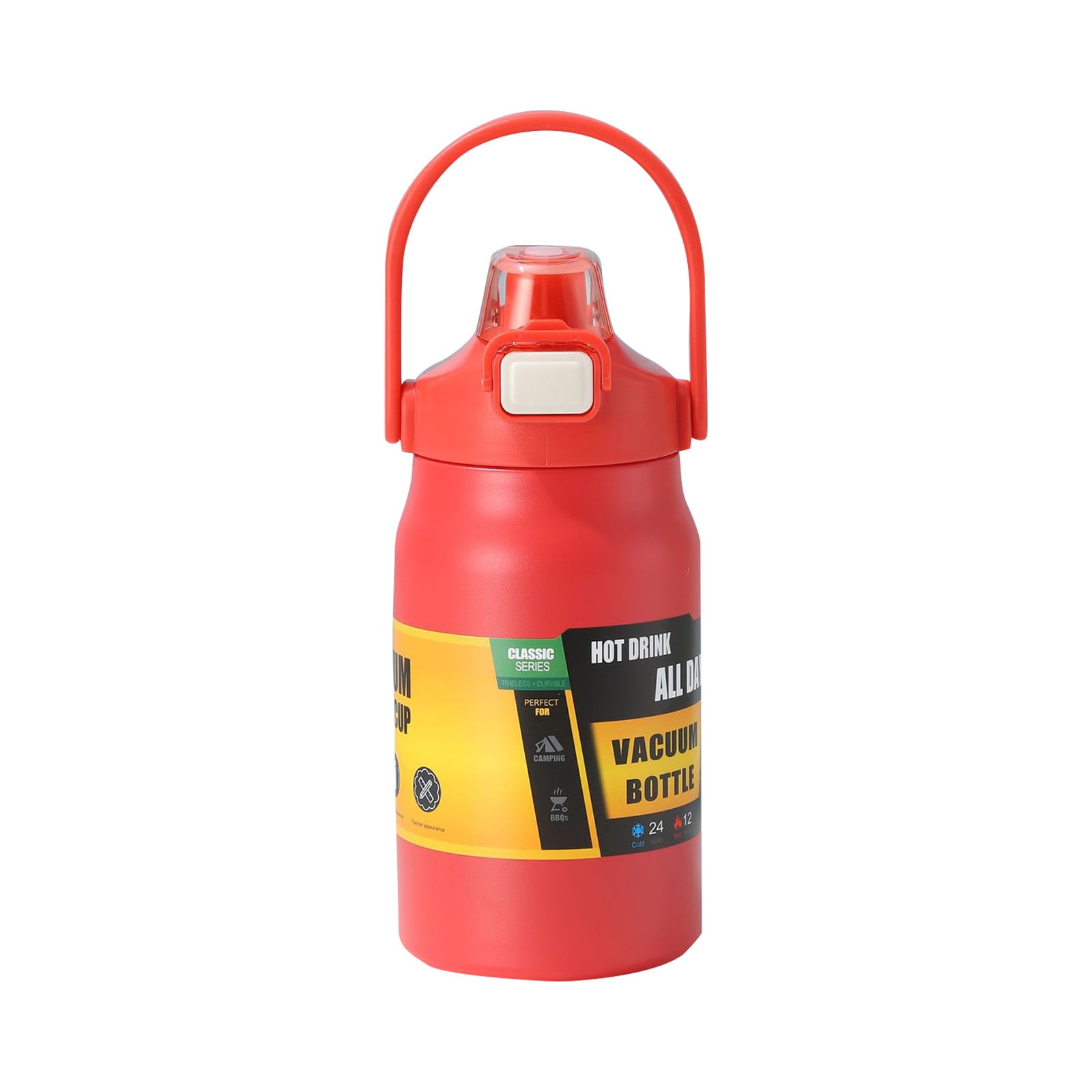 Water Bottle Outdoor Portable 304 Stainless Steel Thermal Mug Tumbler ...