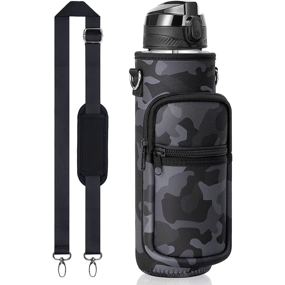 Water Bottle Sleeve 32oz Thermos Diving Cup Protective Cover 1L Water ...
