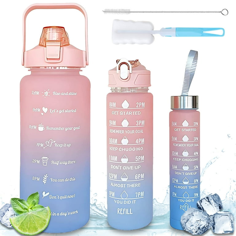 Reusable Plastic Water Bottles With Straw