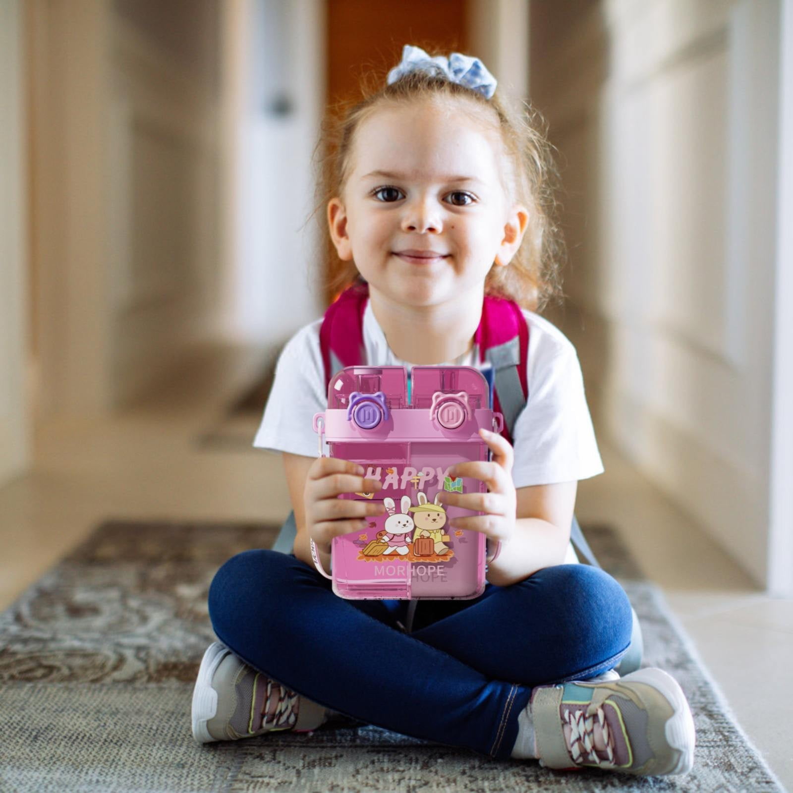 Water Bottle with Straw Clearance Kawaii Water Bottle Cute Water Bottle ...