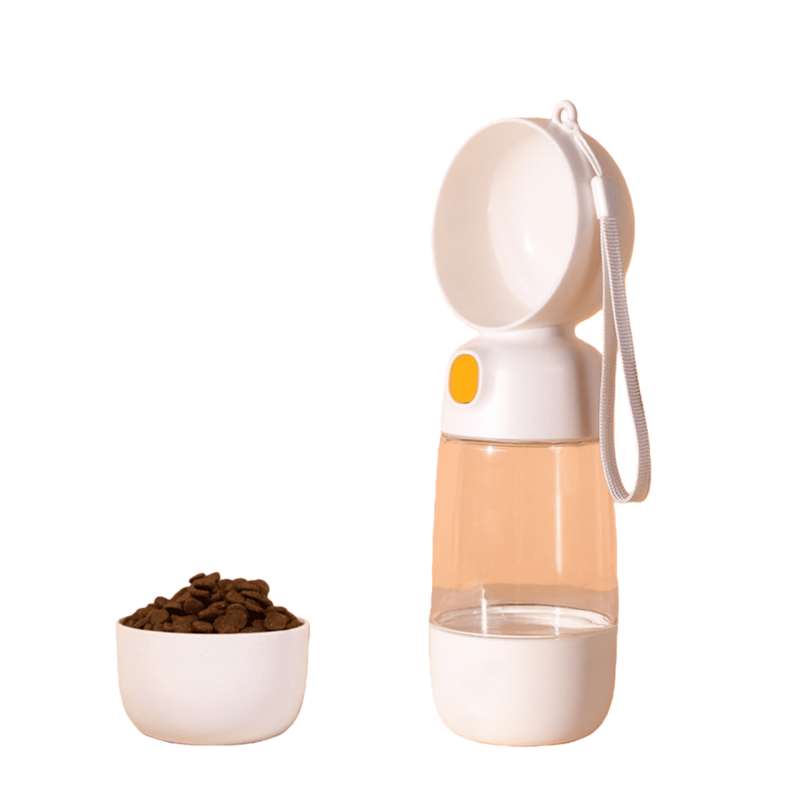 Water Bottle and Food Dispenser Portable Water Cup for Dogs Travel ...