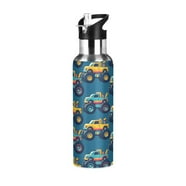 Powerade 32 oz Sports Drink Water Bottle with Squeeze Cap and One-Way ...