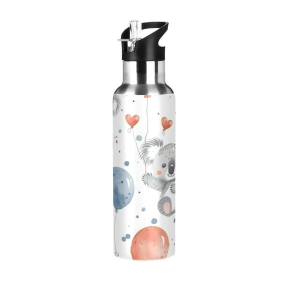 EDHITNR Custom Kids Water Bottle 12oz, Insulated Stainless Steel ...