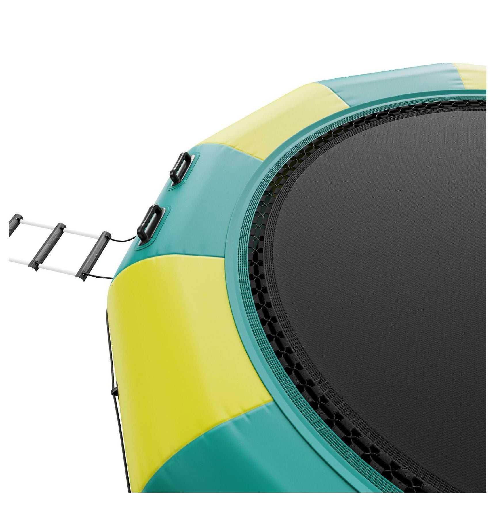 Water Bouncer 12ft, Inflatable Water Trampoline, Portable Swim Platform ...