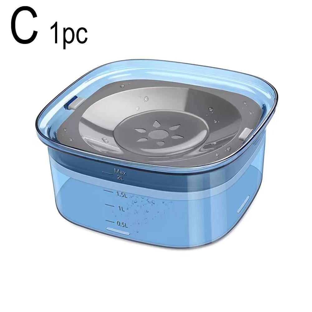 Water Bowl for Dogs No Spill Anti Splash Dog Water Bowl Visible Water ...
