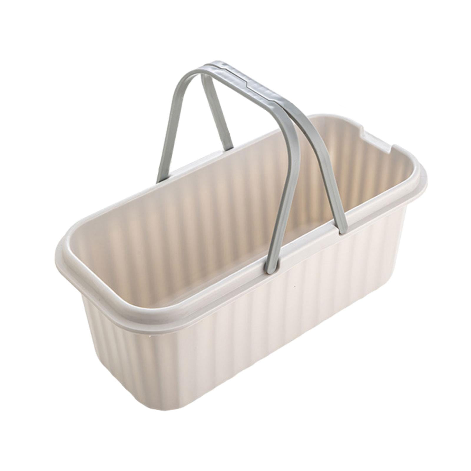 Water Bucket Multipurpose Wash Bucket Mop Bucket with Wheel for Car ...