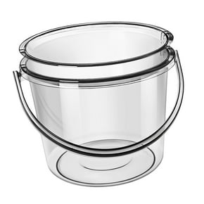 Clear 5 Gallon Bucket