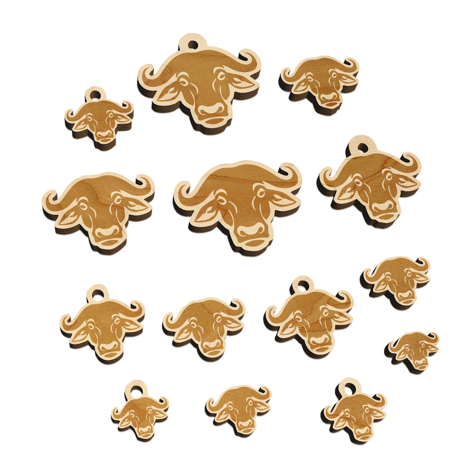 Customer reviews for Water Cape Buffalo Bison Ox Wood Mini Charms ...