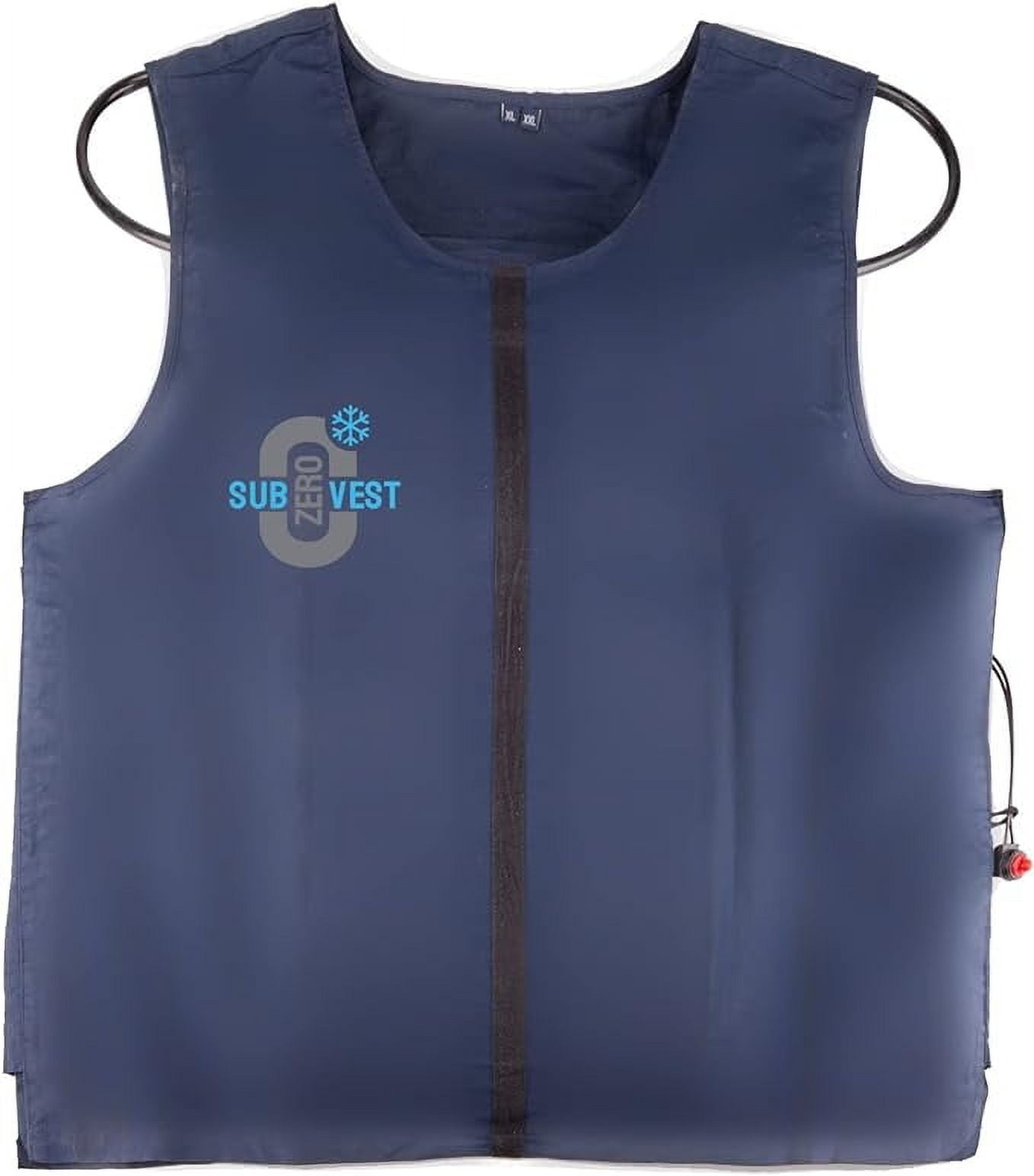 Water Circulating Cooling Vest by SubZero, Battery Powered Ice Cooling ...