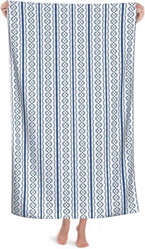 Water Color Essentials Colorful Lines Large Adult Blue Bohemian Adult ...