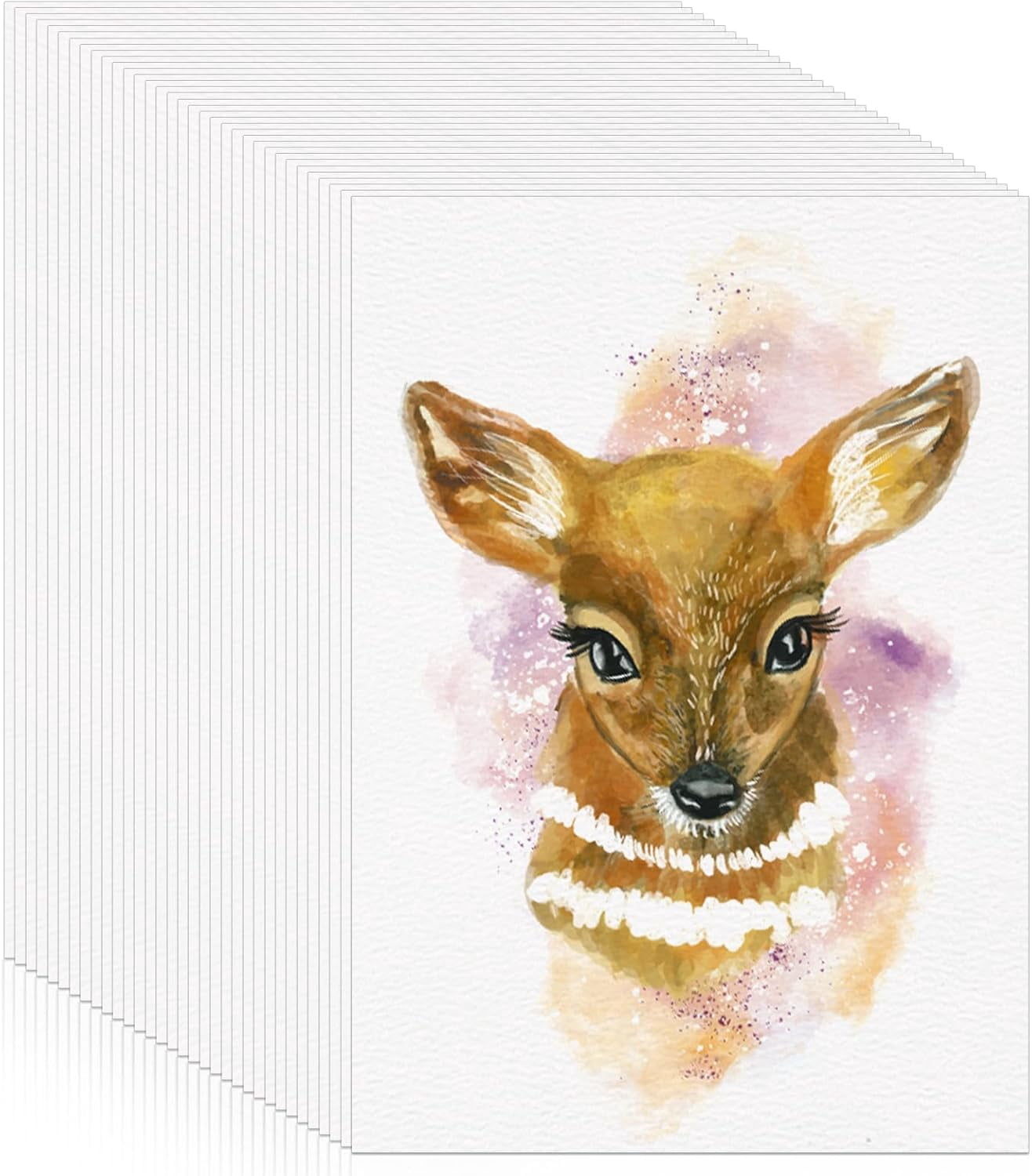 Water Color Paper Cotton Paper for Kids Child Students Adults Artists ...
