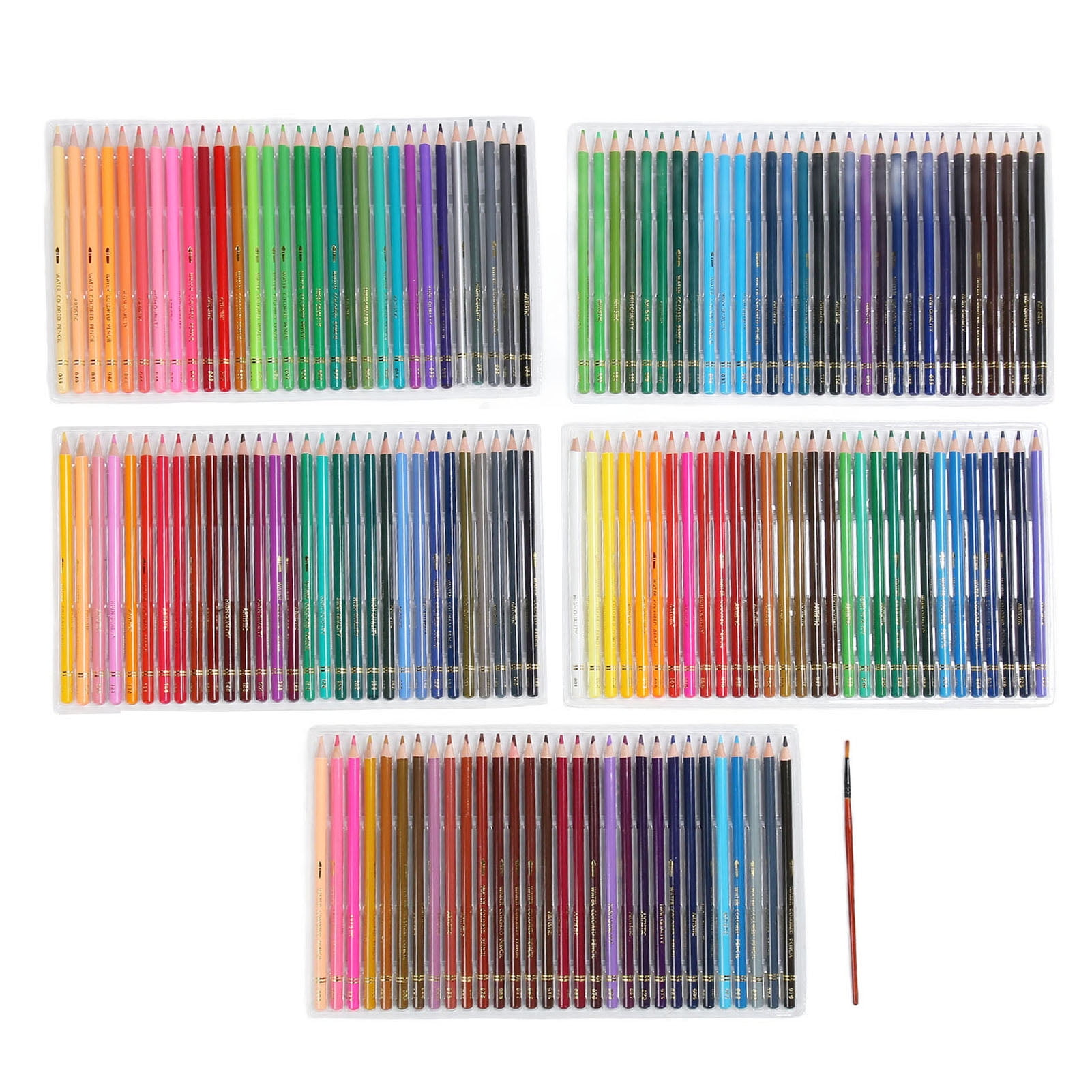 Water Color Pencils 7.5mm Water Soluble Rich Vibrant Luster Smoothing ...