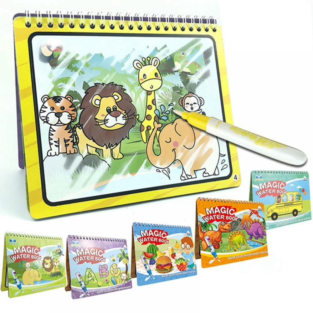 Water Coloring Book for Kids Toddlers - Educational Toys Drawing ...