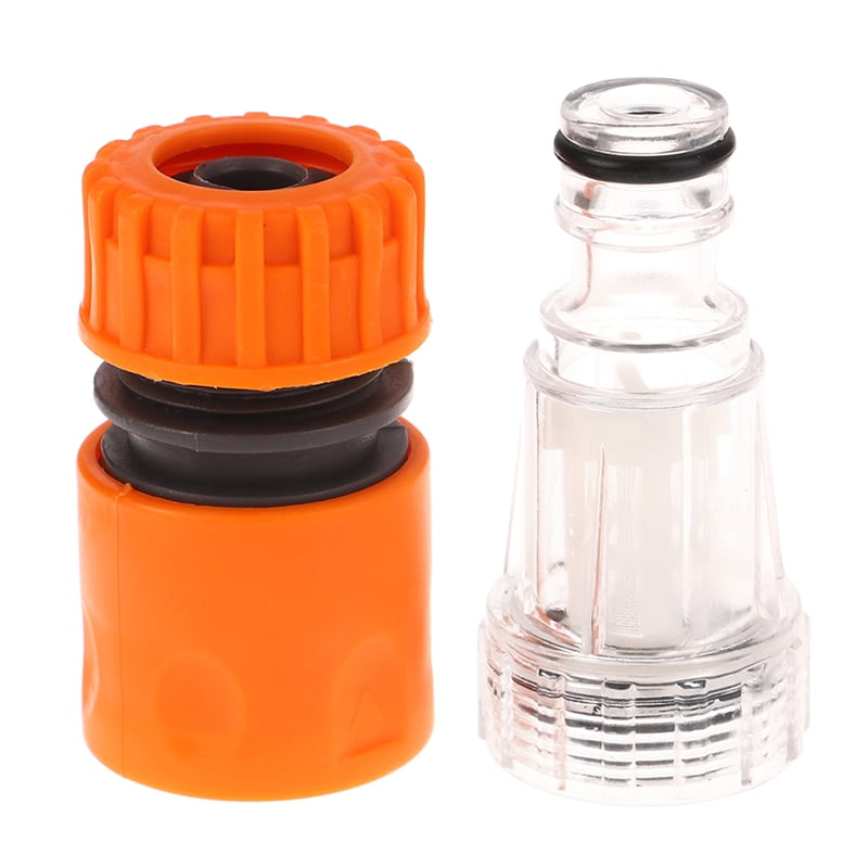 Water Connector +filter Accessories Car Washer Adapter Pressure Washer ...