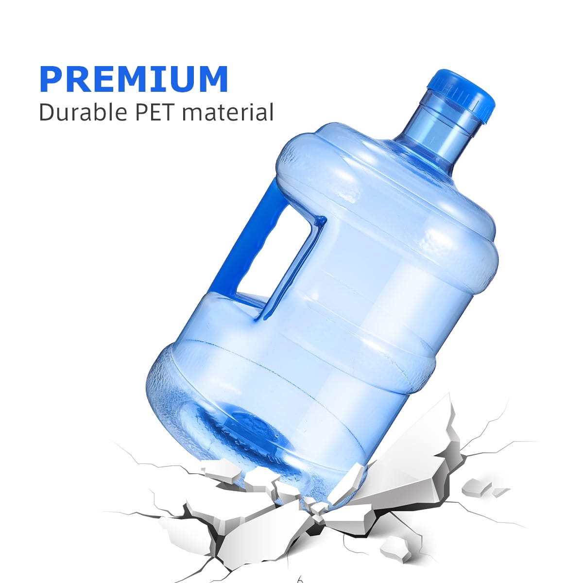 Water Container, Outdoor Water Bottle Portable Water Bucket Thick ...