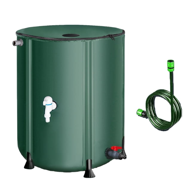 Water Container Rainwater Collector for Domestic Use Space Saving Large ...