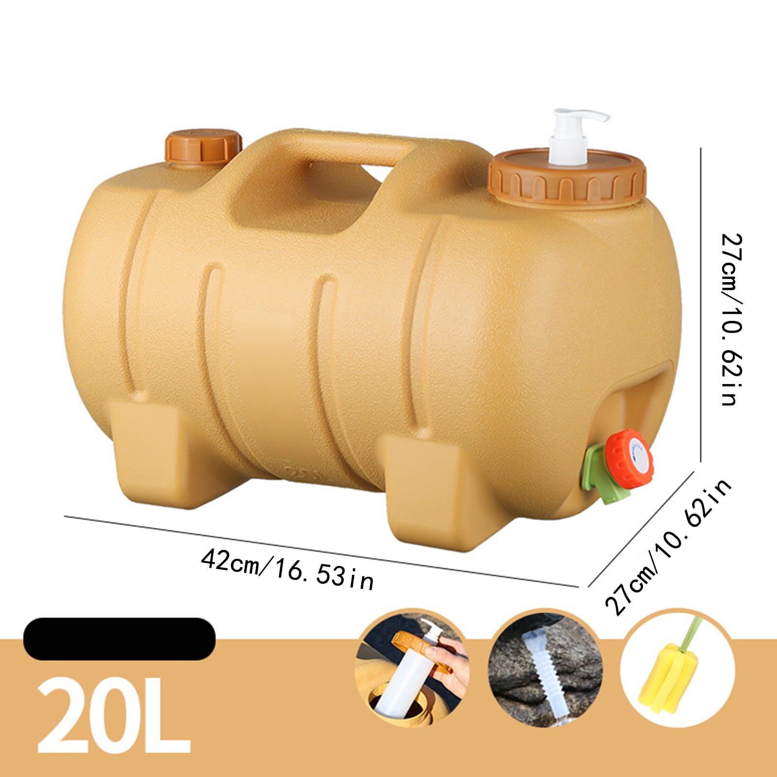 Water Container, Water Tank, Portable Water Tank, Camping Water ...