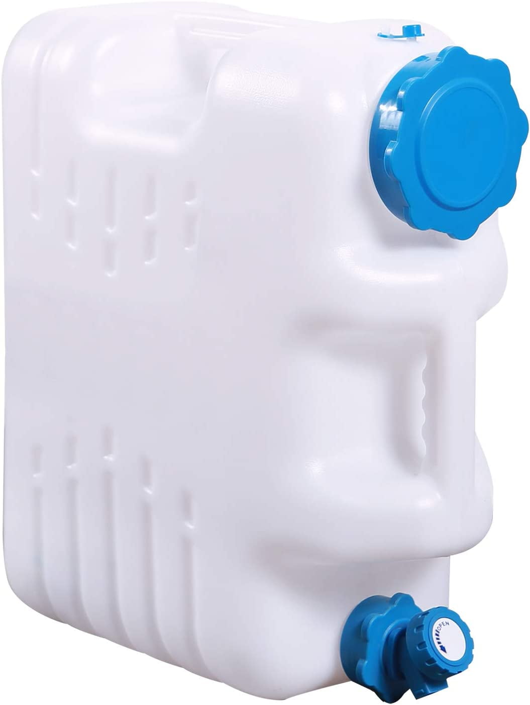 Water Container with Spigot, 5 Gallon Portable Water Storage for ...