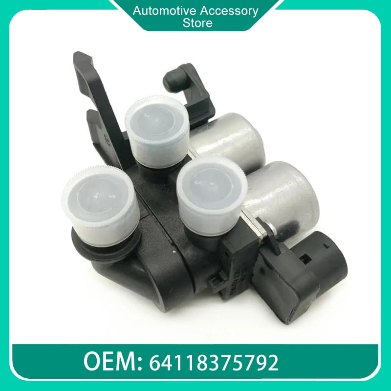 Water Control Solenoid Valve for BMW, Air Conditioning, Coolant ...