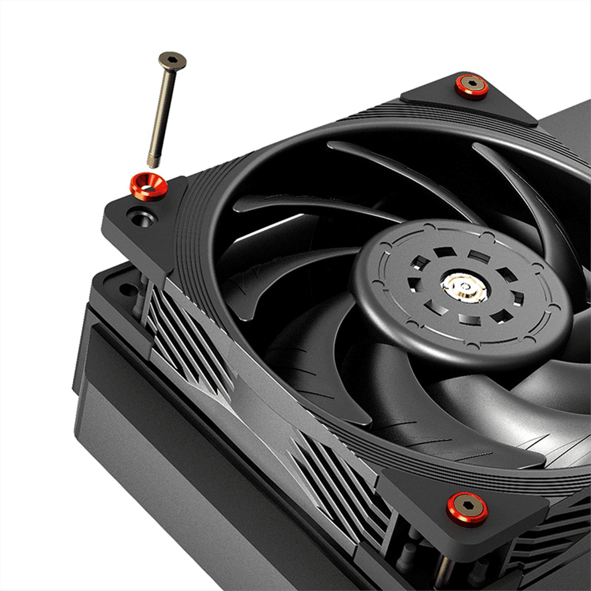 Water-Cooled Exhaust Fan Clip Hamburger Long Screws Computer Chassis ...