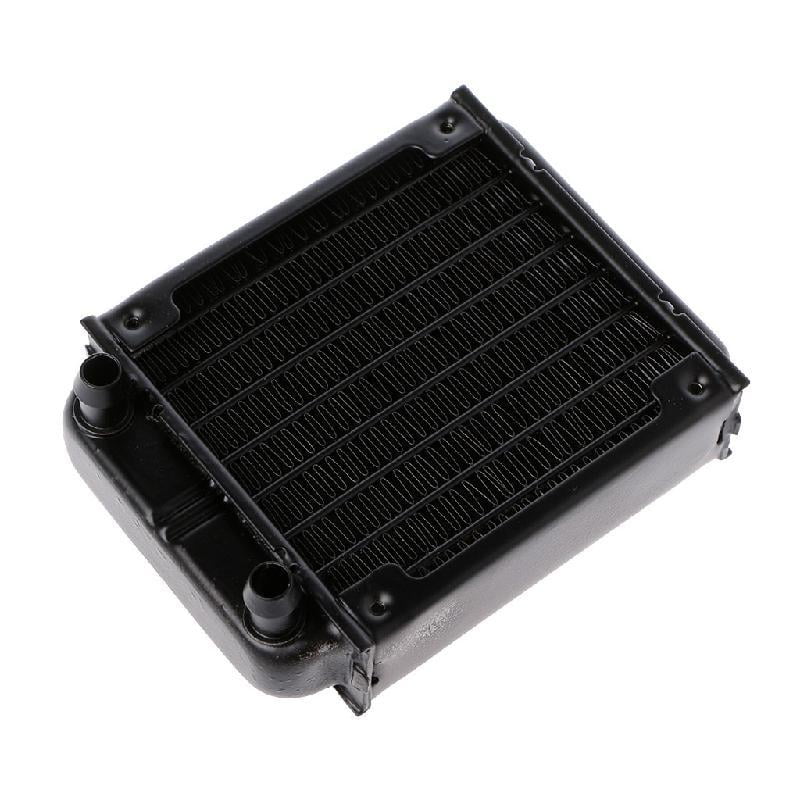 Water Cooler Aluminum Radiator 80mm For Computer 8cm Fan CPU Cooler ...