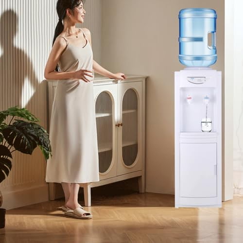 Water Cooler Dispenser for 5 Gallon Bottle, Hot&Cold Top Loading Water ...