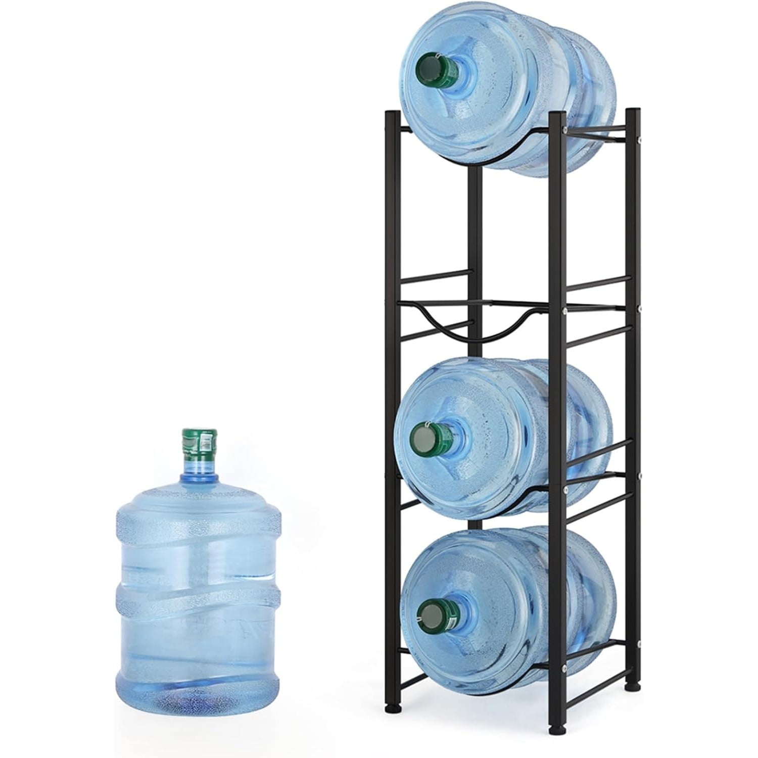 Water Cooler Jug Rack, Heavy Duty Water Bottle Holder Storage Rack for ...