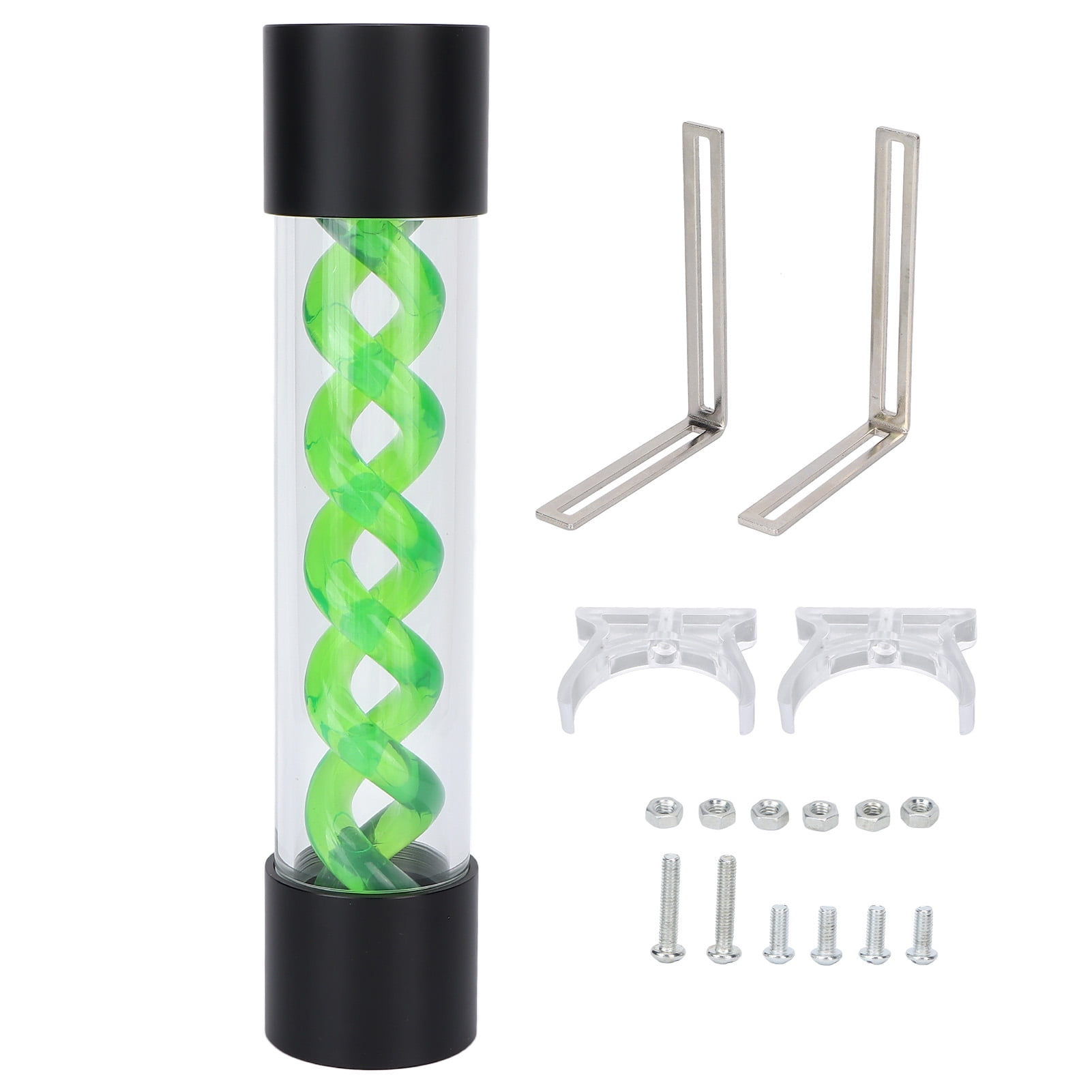 Water Cooling Reservoir 255mm/10.0in Length 4 Holes 50mm/2.0in Diameter ...