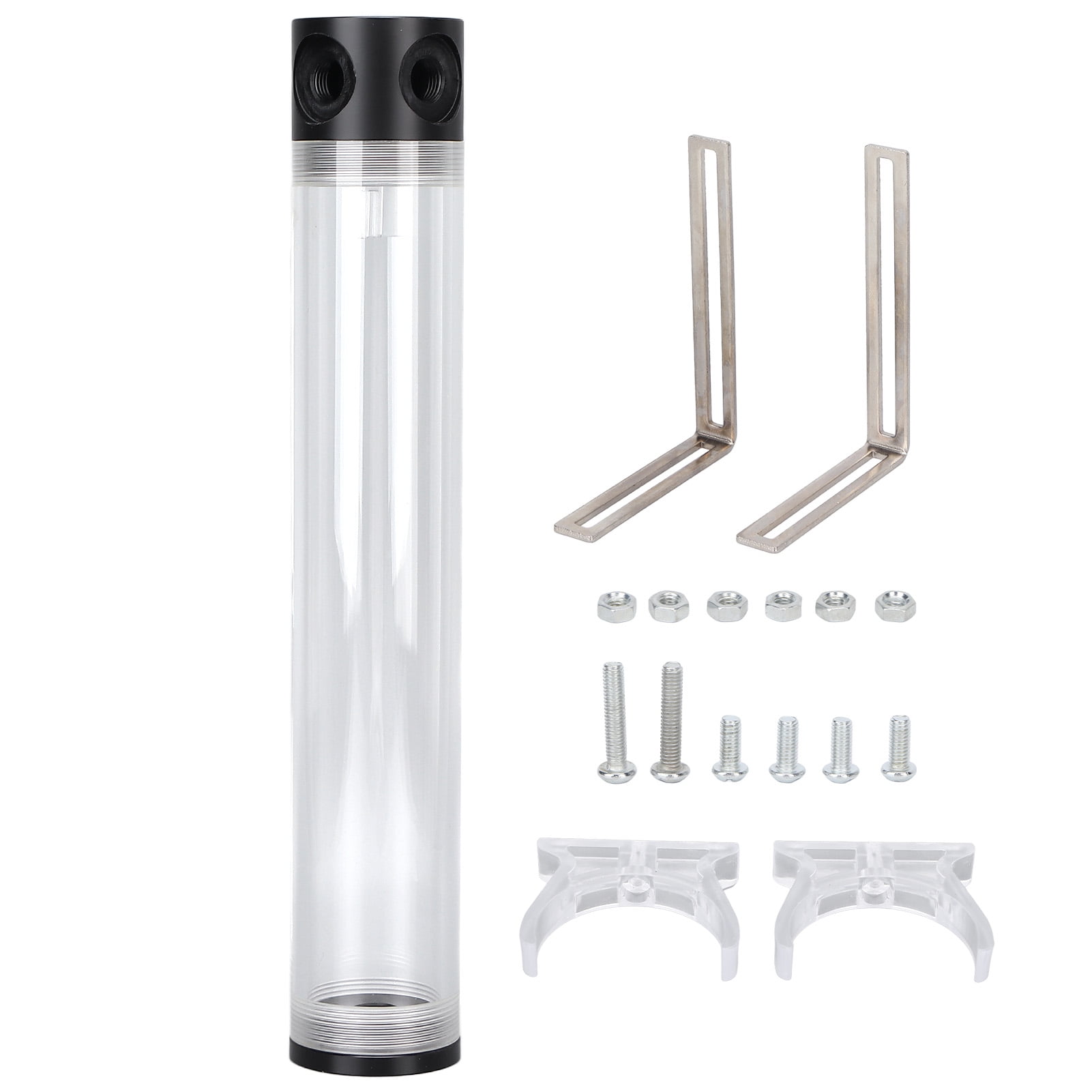 Water Cooling Reservoir 300mm/11.8in Length G1/4 Thread Open Design ...