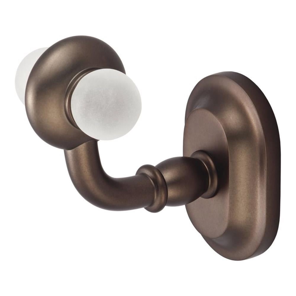 Water Creation Traditional Solid Brass Robe Hook in Oil-Rubbed Bronze ...