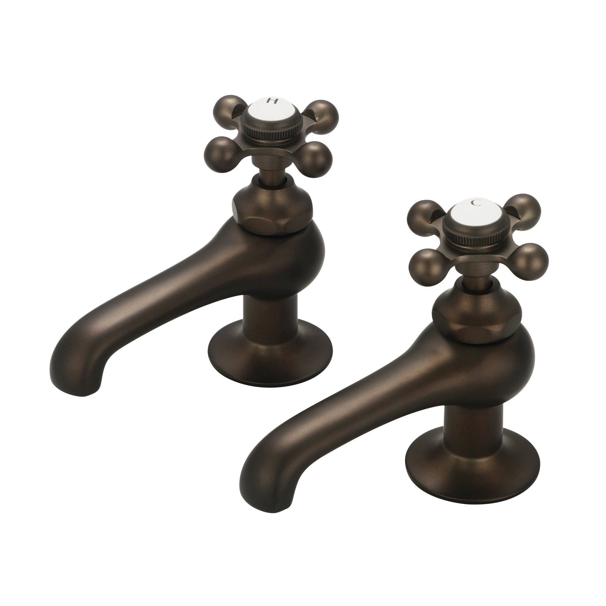 Water Creation Vintage Classic Basin Beaks Lavatory Faucets in Oil ...