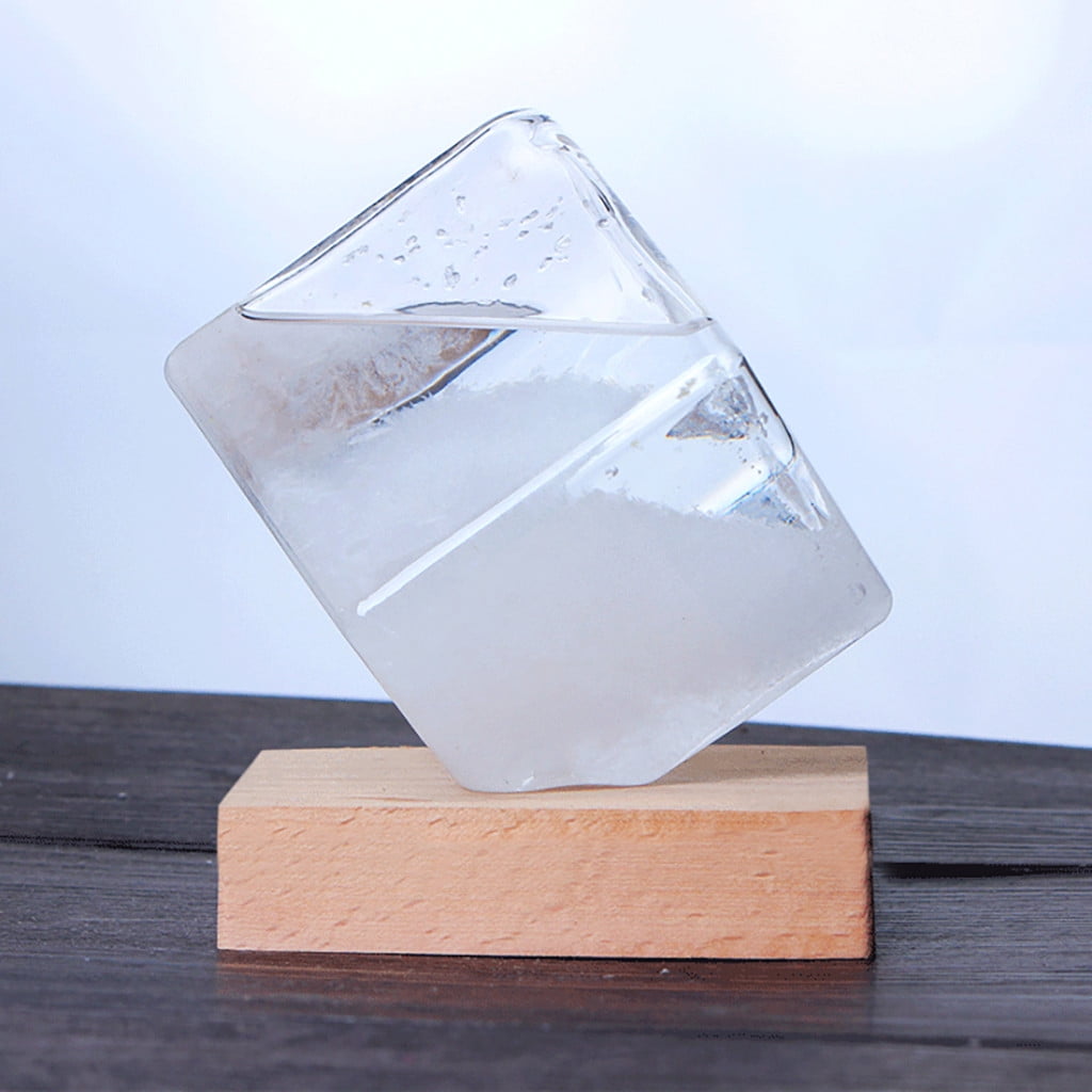 Water Cube weather forecast bottle with base Water-Cube Bottle ...