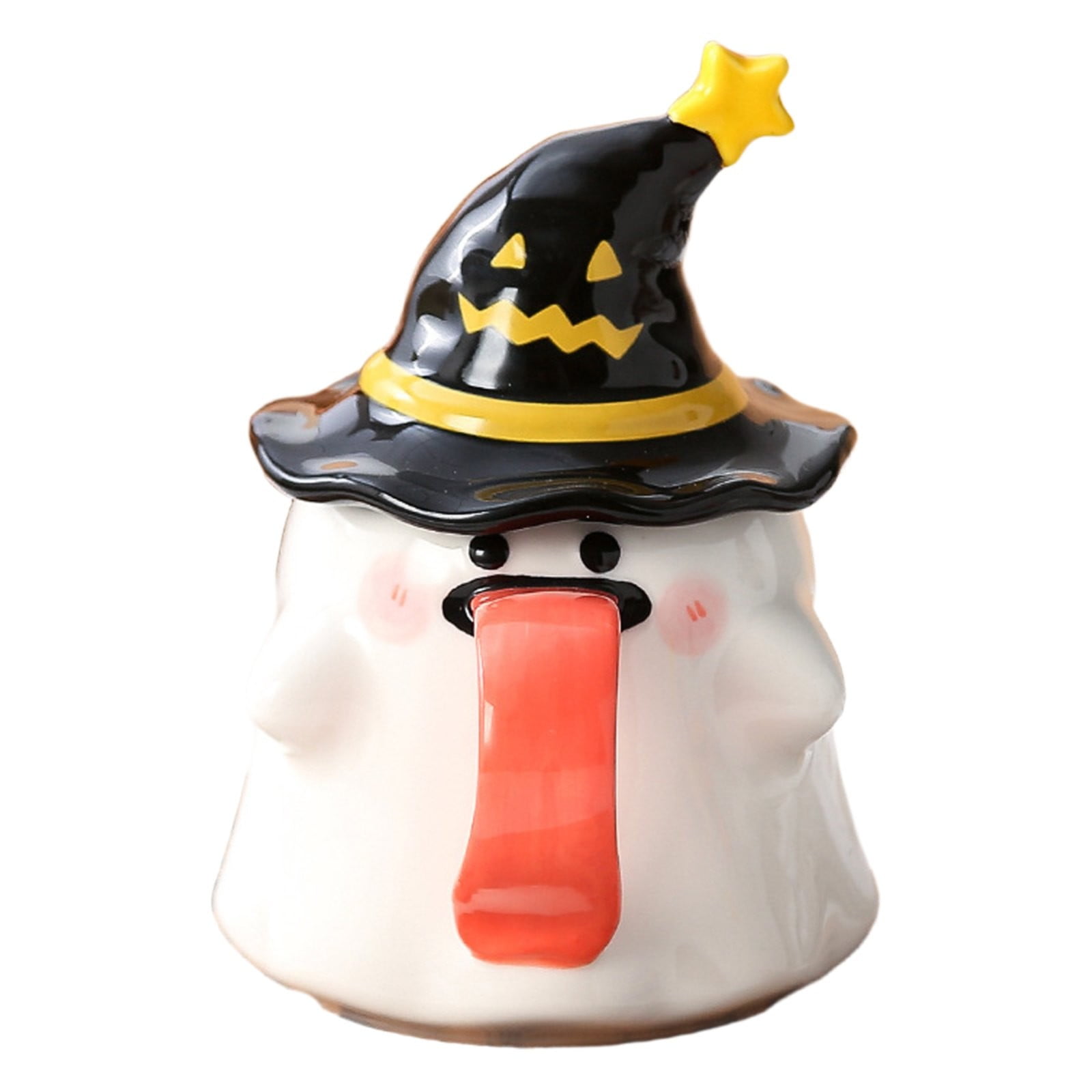 Water Cup Dispenser, Easeky Halloween Cup with Witch Hat Cover Specter ...